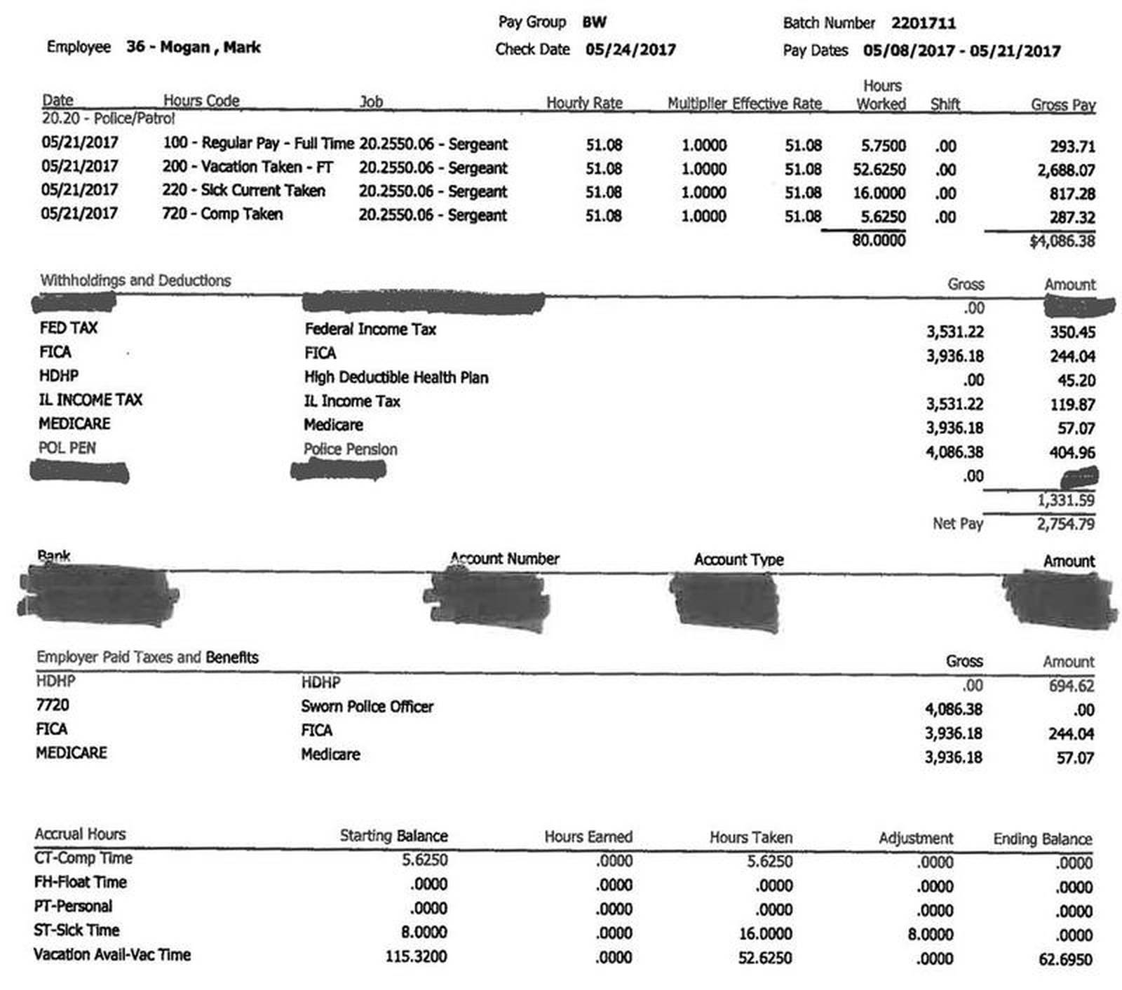 Lake in the Hills Police Sgt. Mark Mogan keeps job despite not having ...