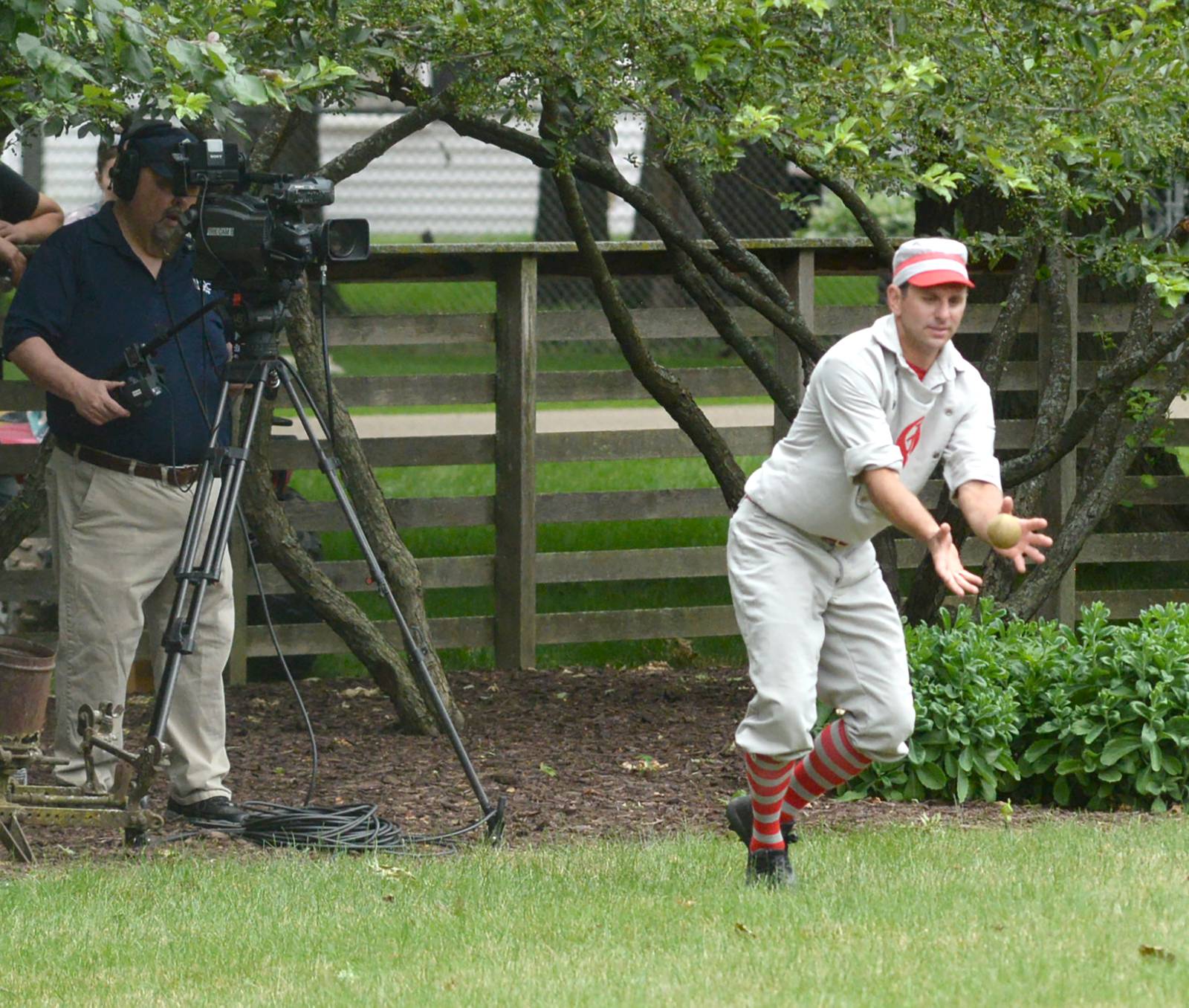 Old-time base ball gets modern-day coverage at John Deere Historic Site ...