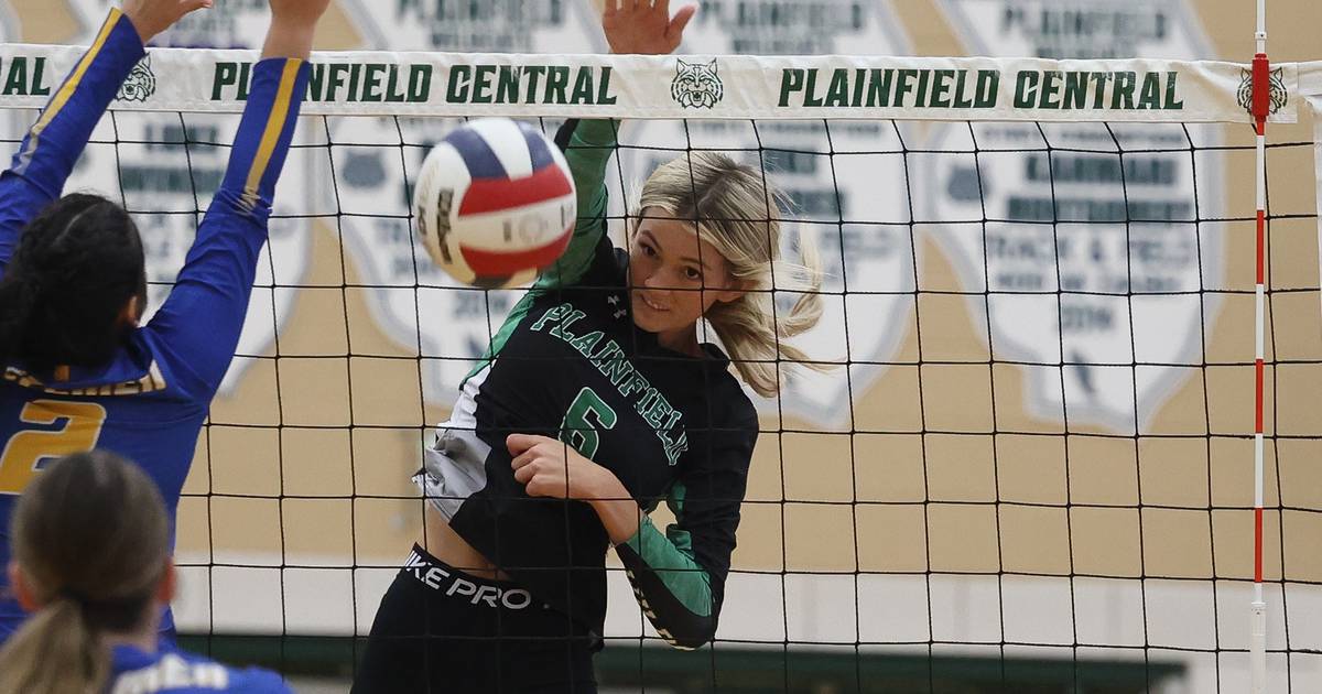 Photos: Joliet Central vs. Plainfield Central Girls Volleyball – Shaw Local