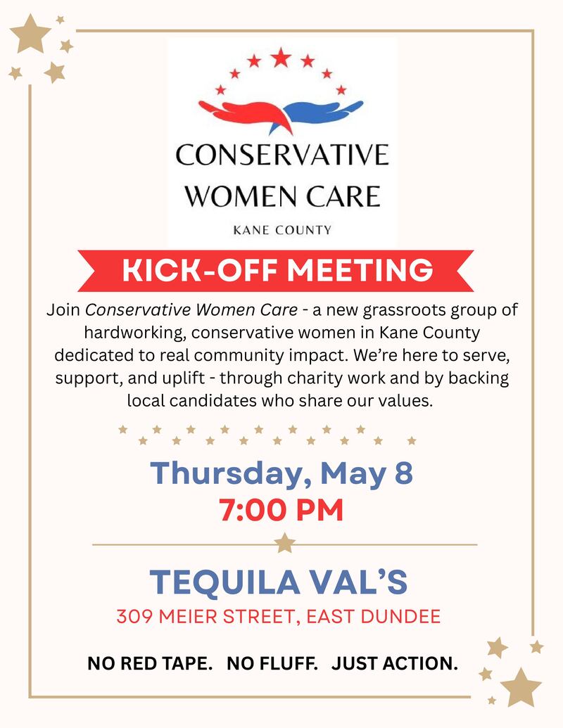 New Kane group forms: Conservative Women Care – Shaw Local