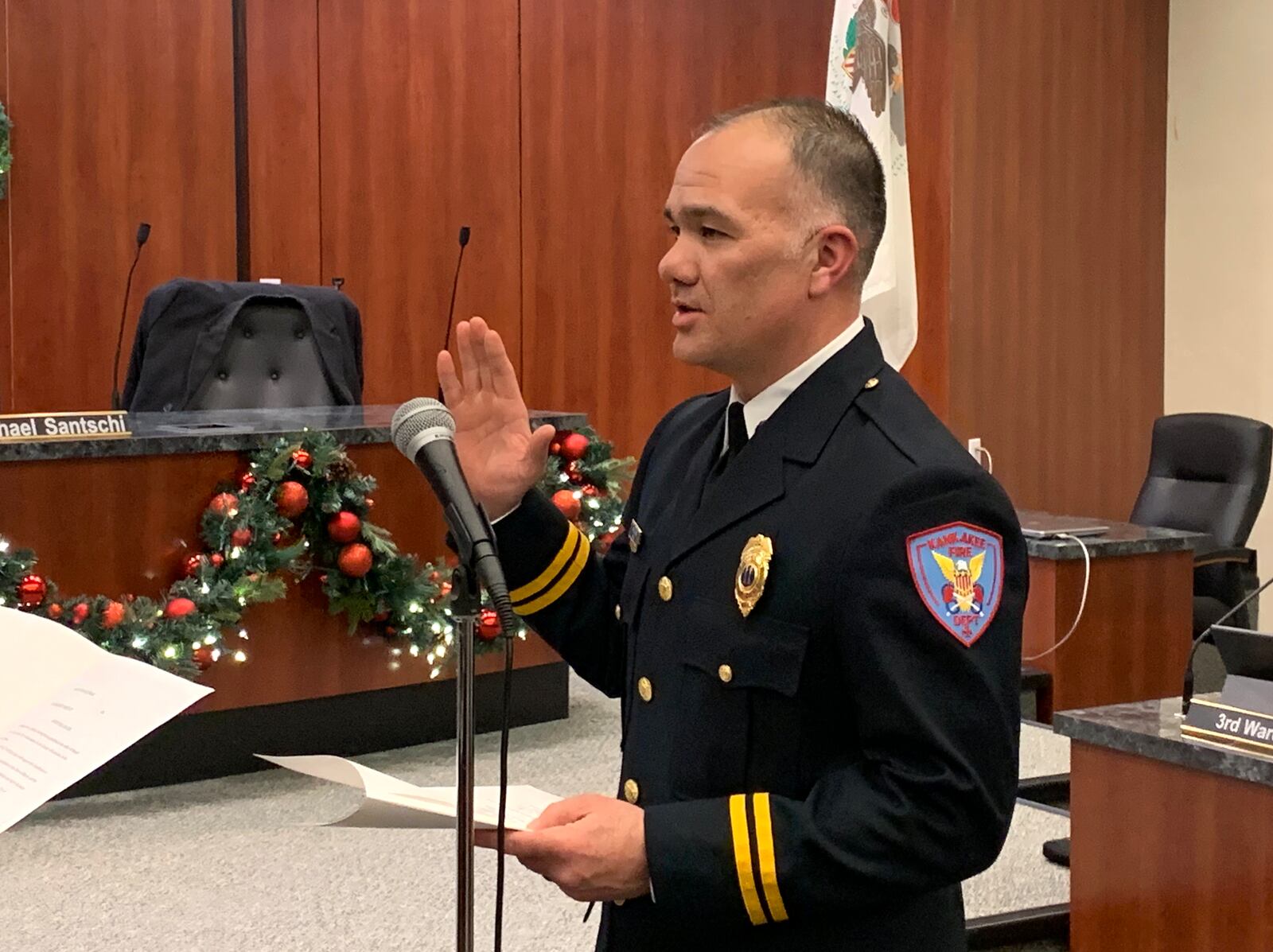 Salazar promoted to Kankakee deputy fire chief – Shaw Local