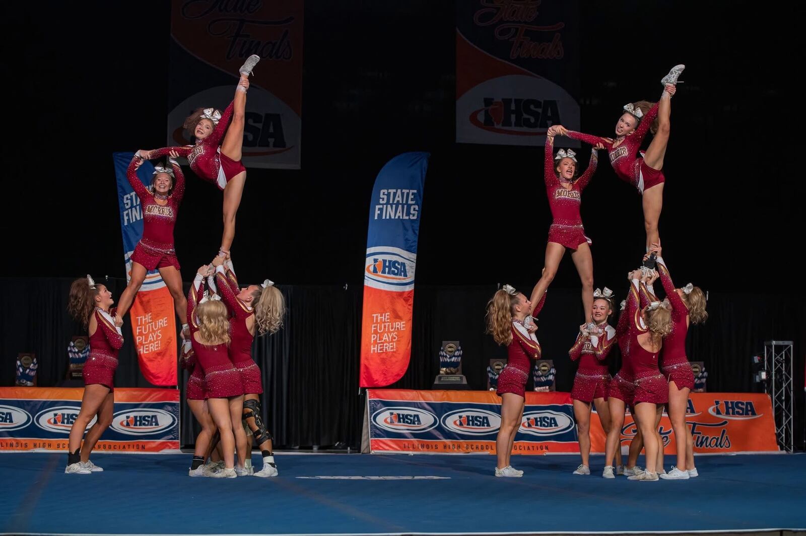 Morris Cheerleaders win IHSA 2A state championship – Shaw Local
