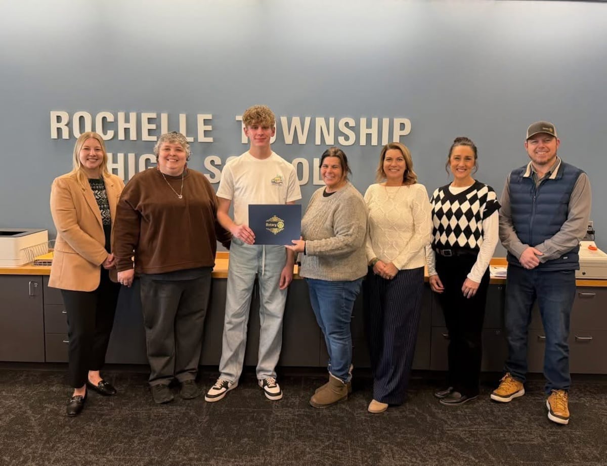 Smith named RTHS January Rochelle Rotary Student of the Month – Shaw Local