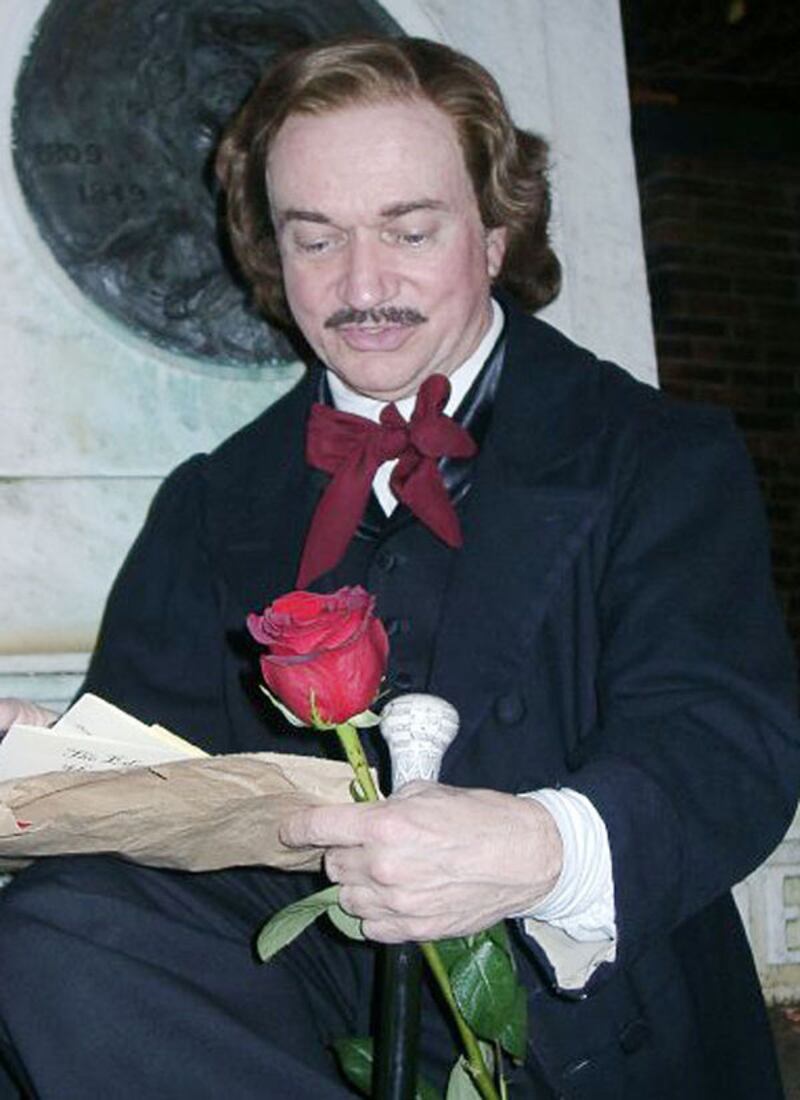 Poe impersonator gives pure performance at Wright home – Shaw Local