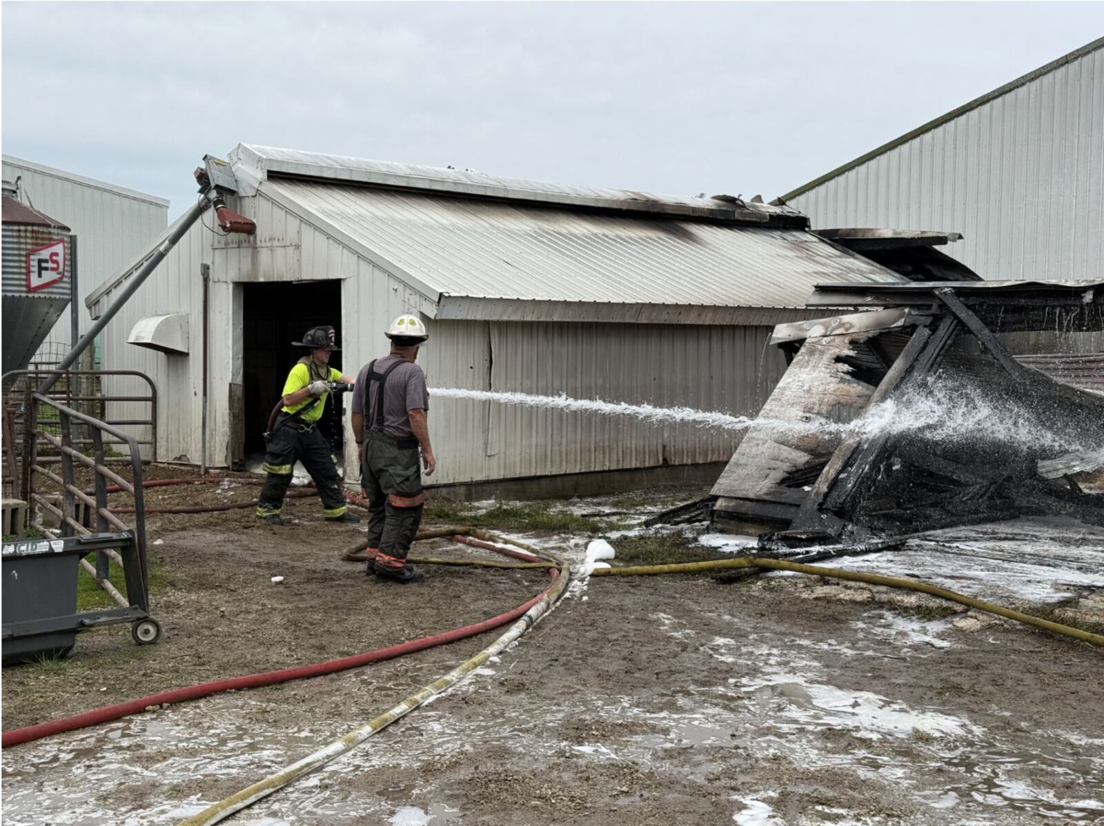 Storage shed fire destroys rural Ottawa property – Shaw Local