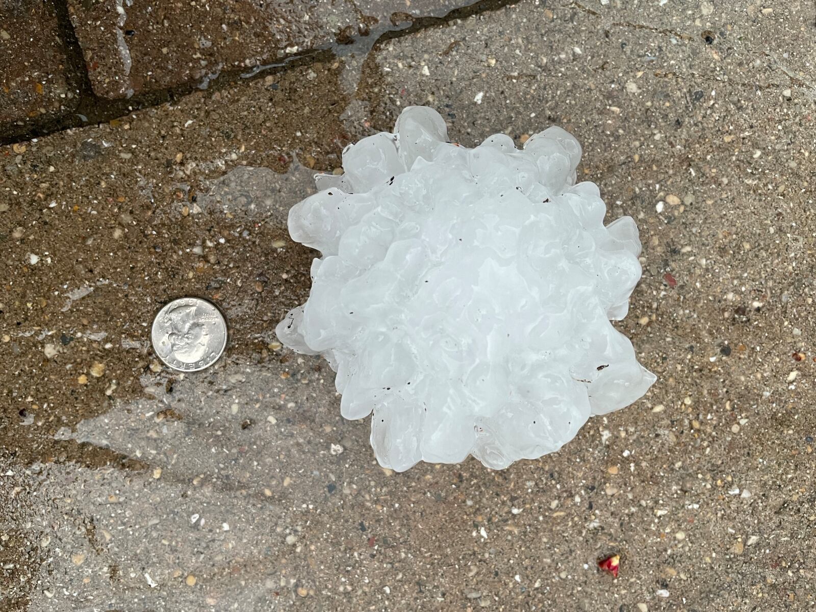 NWS: Supercell that hit Kankakee may have produced record-sized 6-inch ...