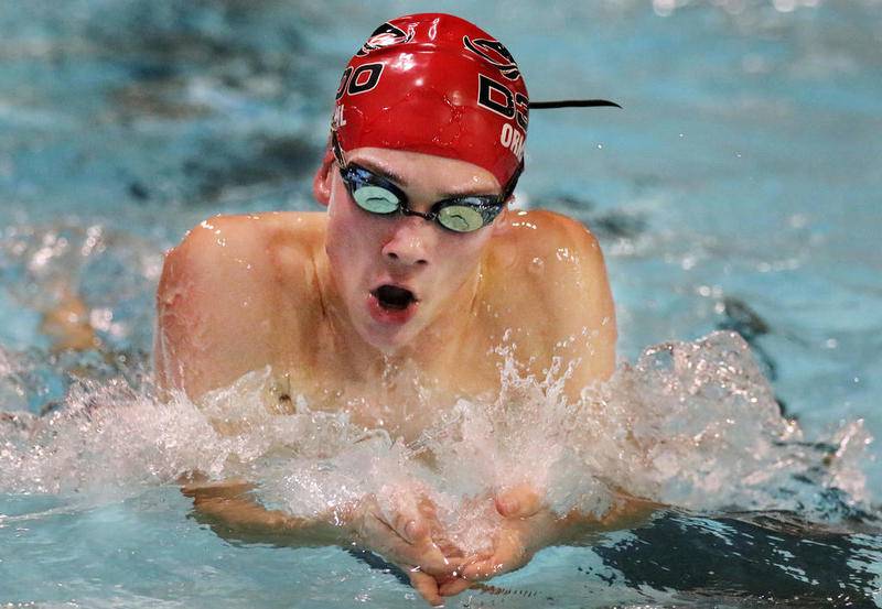 High school boys swimming: Jacobs co-op embraces challenge to repeat as ...