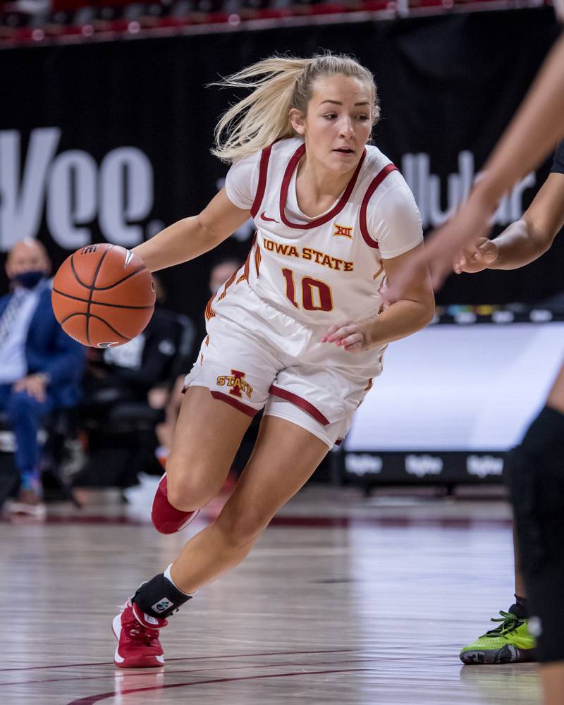 Sycamore grad Kylie Feuerbach adjusting to life starting for Iowa State ...
