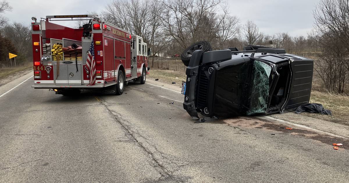Person flown with serious injuries from crash involving semi near ...