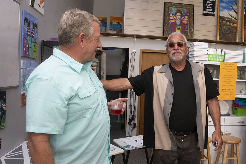 Sterling honors “Adelante” painter after mural restoration project ...