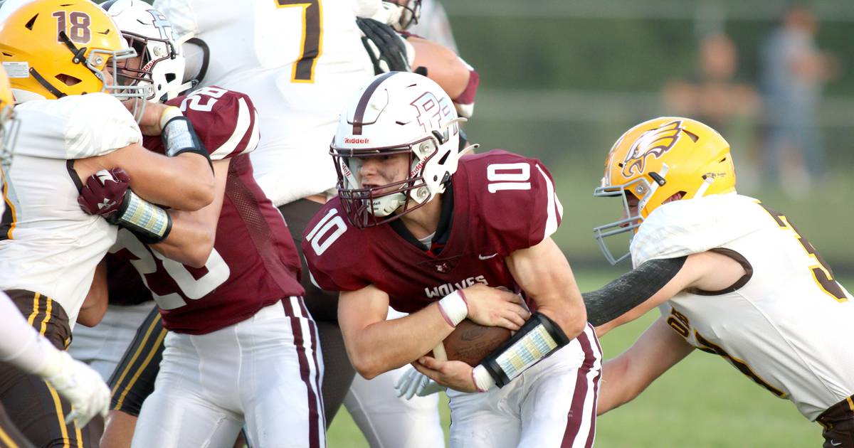 Photos: Jacobs vs. Prairie Ridge Week 1 football – Shaw Local