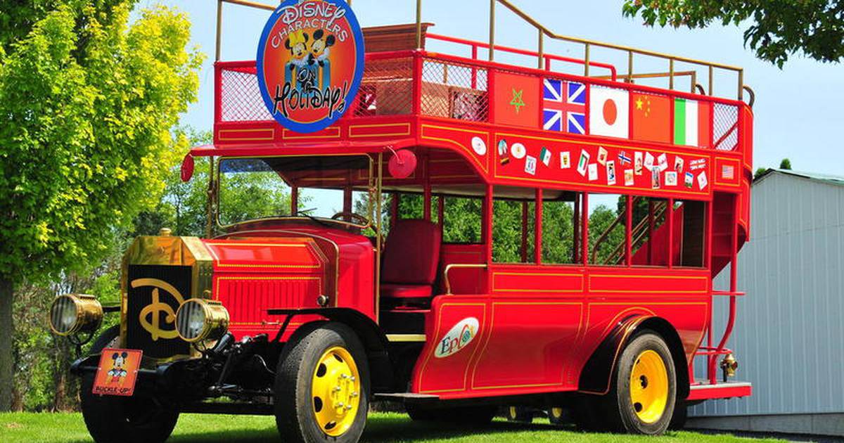 Double-decker Disney bus opens for rides at Volo Auto Museum – Shaw Local