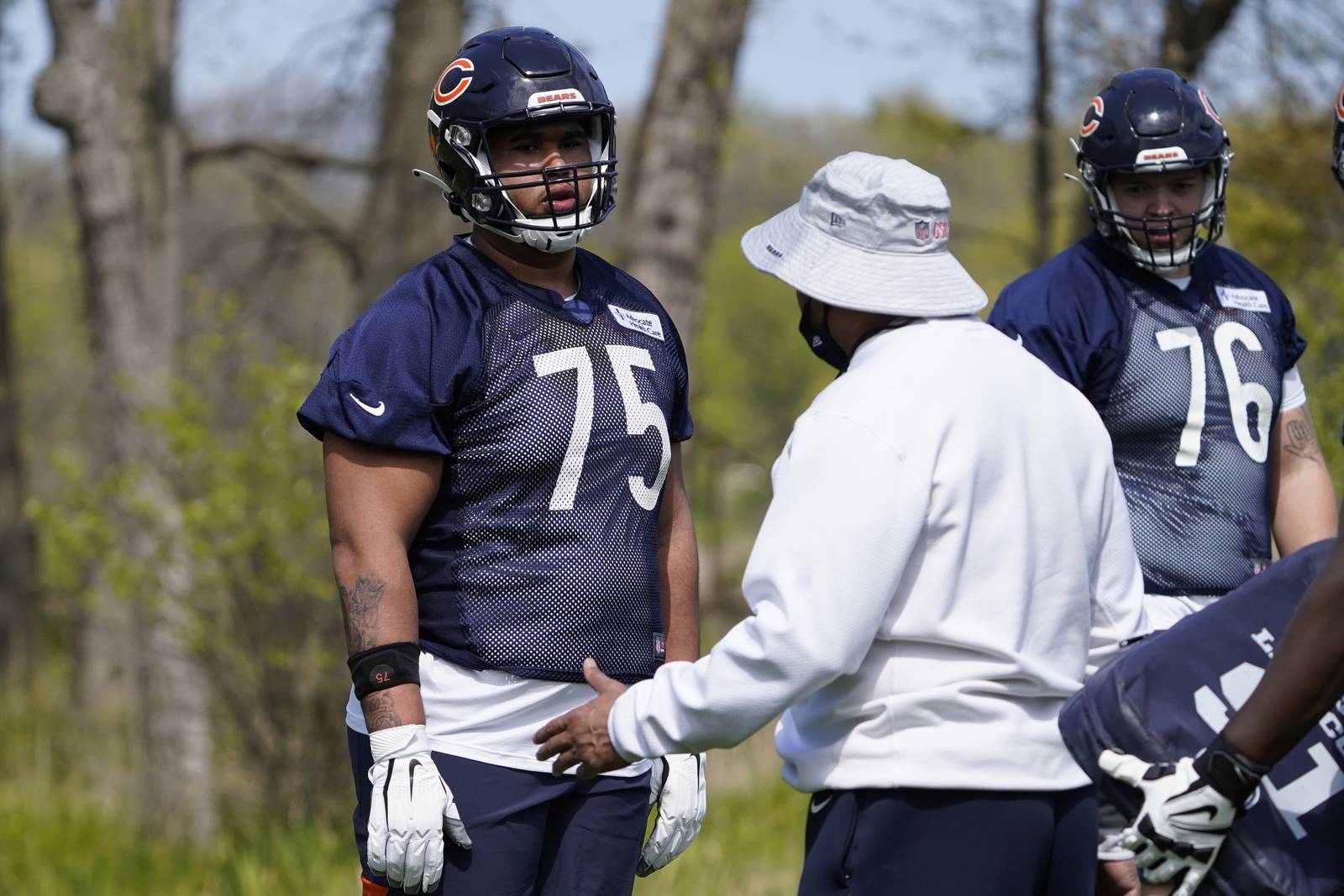 Larry Borom’s potential always has been high. Can the Bears get the ...