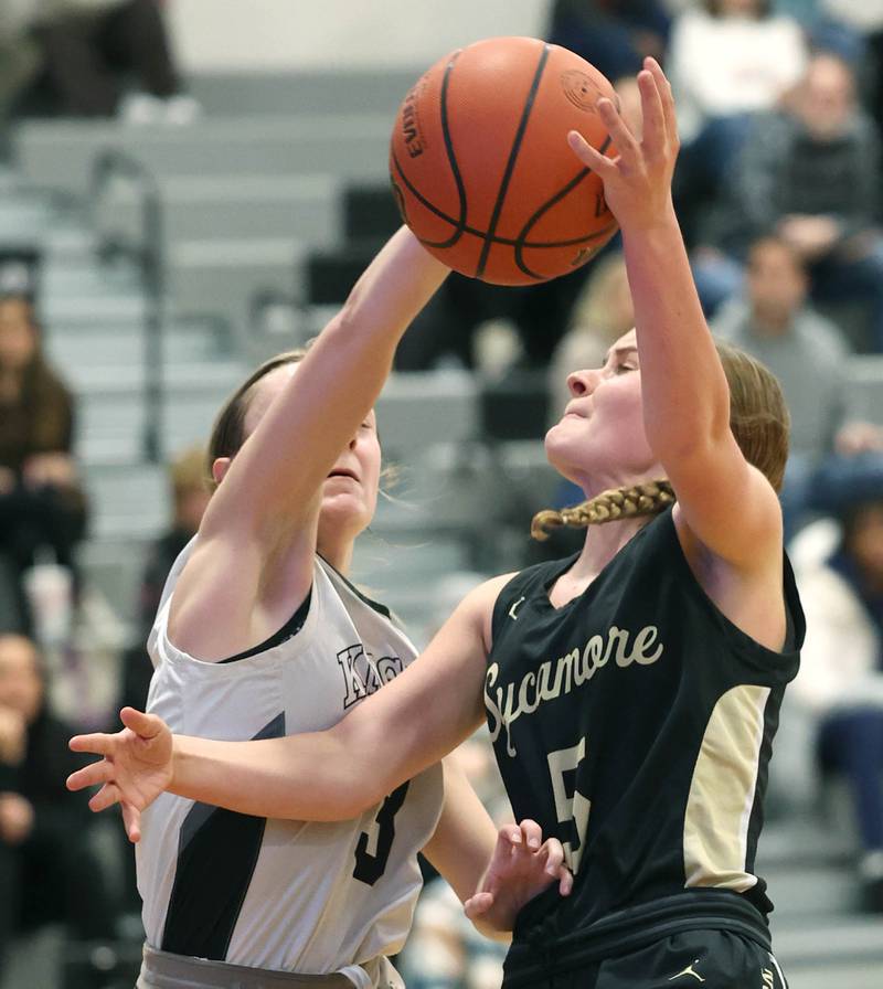 Photos: Kaneland, Sycamore girls basketball meet in Interstate 8 Conference action – Shaw Local