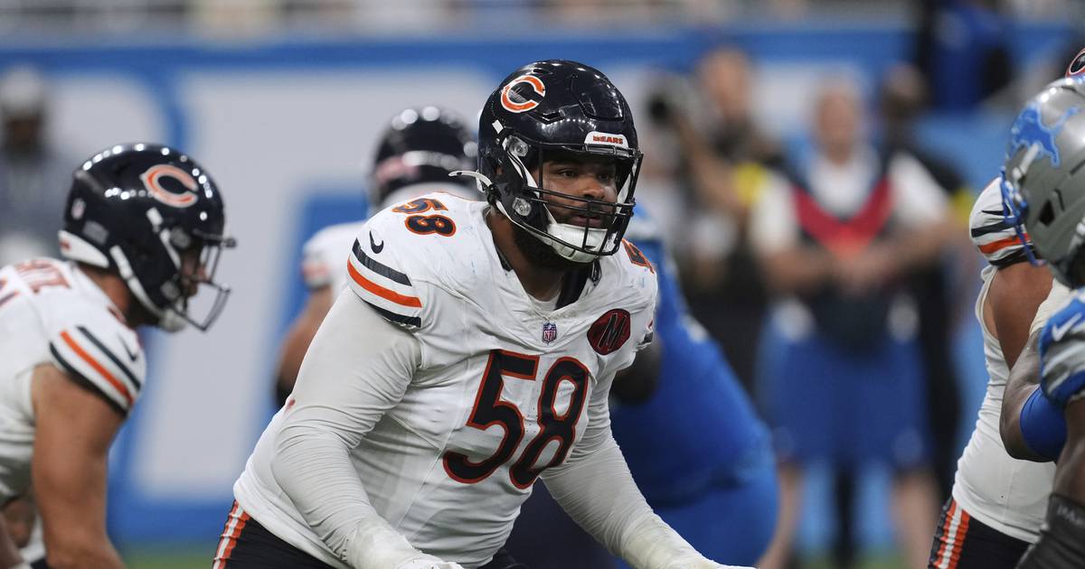 Chicago Bears injury report: Darnell Wright, Grady Jarrett, T.J ...