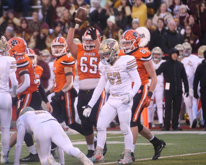 Photos: Byron vs Mt. Carmel Class 3A IHSA State football championship ...