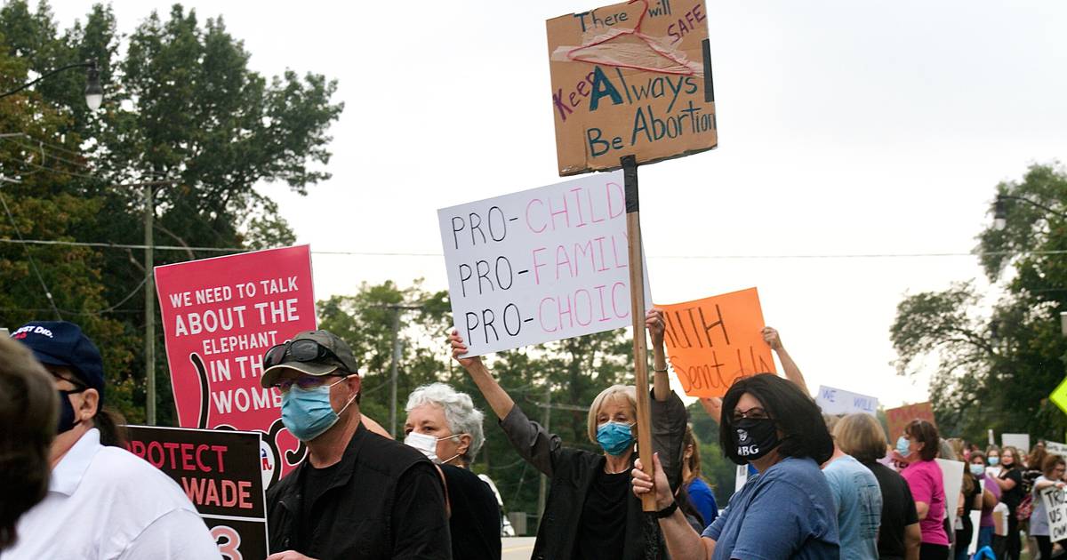 Rally to support reproductive rights draws crowd to Yorkville park ...