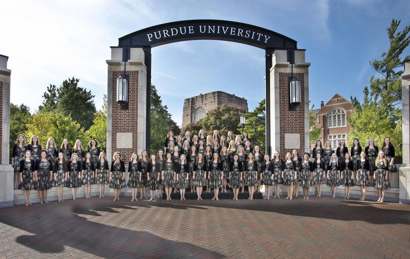 Purduettes performance to entertain at Rosary High School in Aurora ...