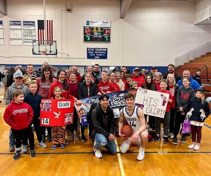 Boys basketball: Princeton Christian Academy comes to support its ...