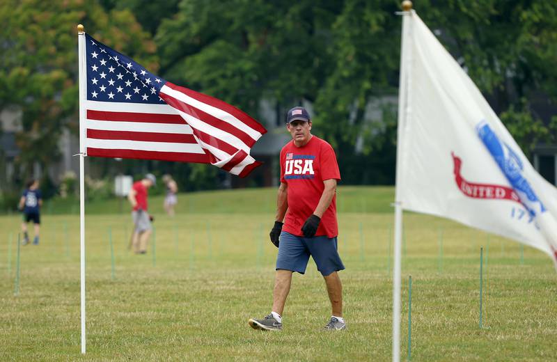 Photos: Field of Honor features 2,000 American Flags in Wheaton – Shaw ...