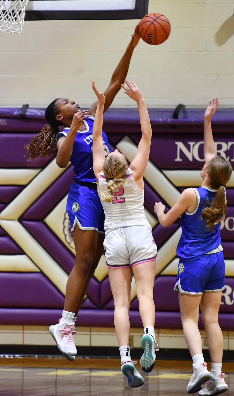 Photos: Downers Grove North vs. Lyons Township in girls basketball ...