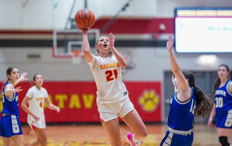 Photos: Batavia vs. Geneva girls basketball – Shaw Local