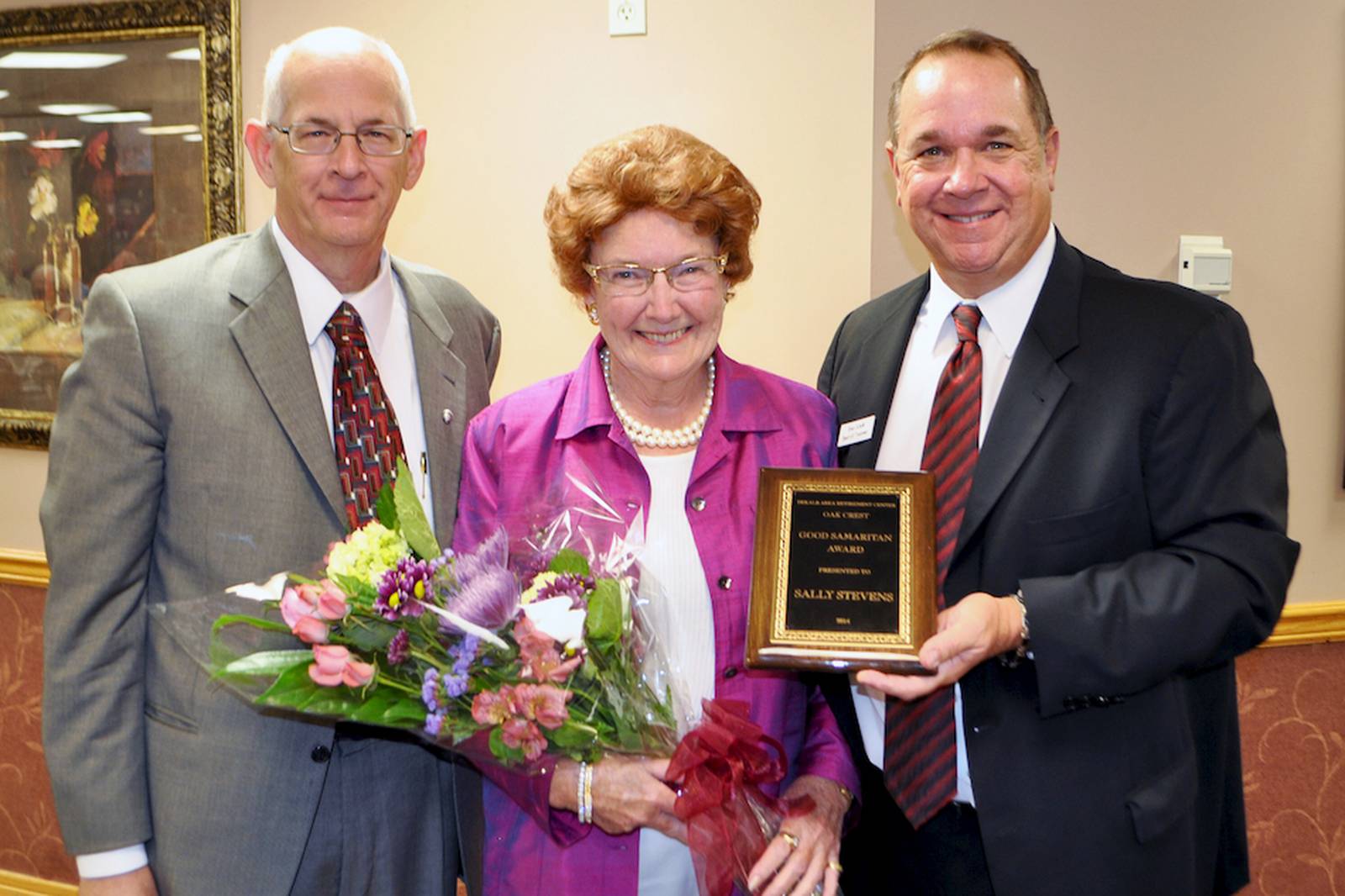 Stevens named Oak Crest Good Samaritan – Shaw Local