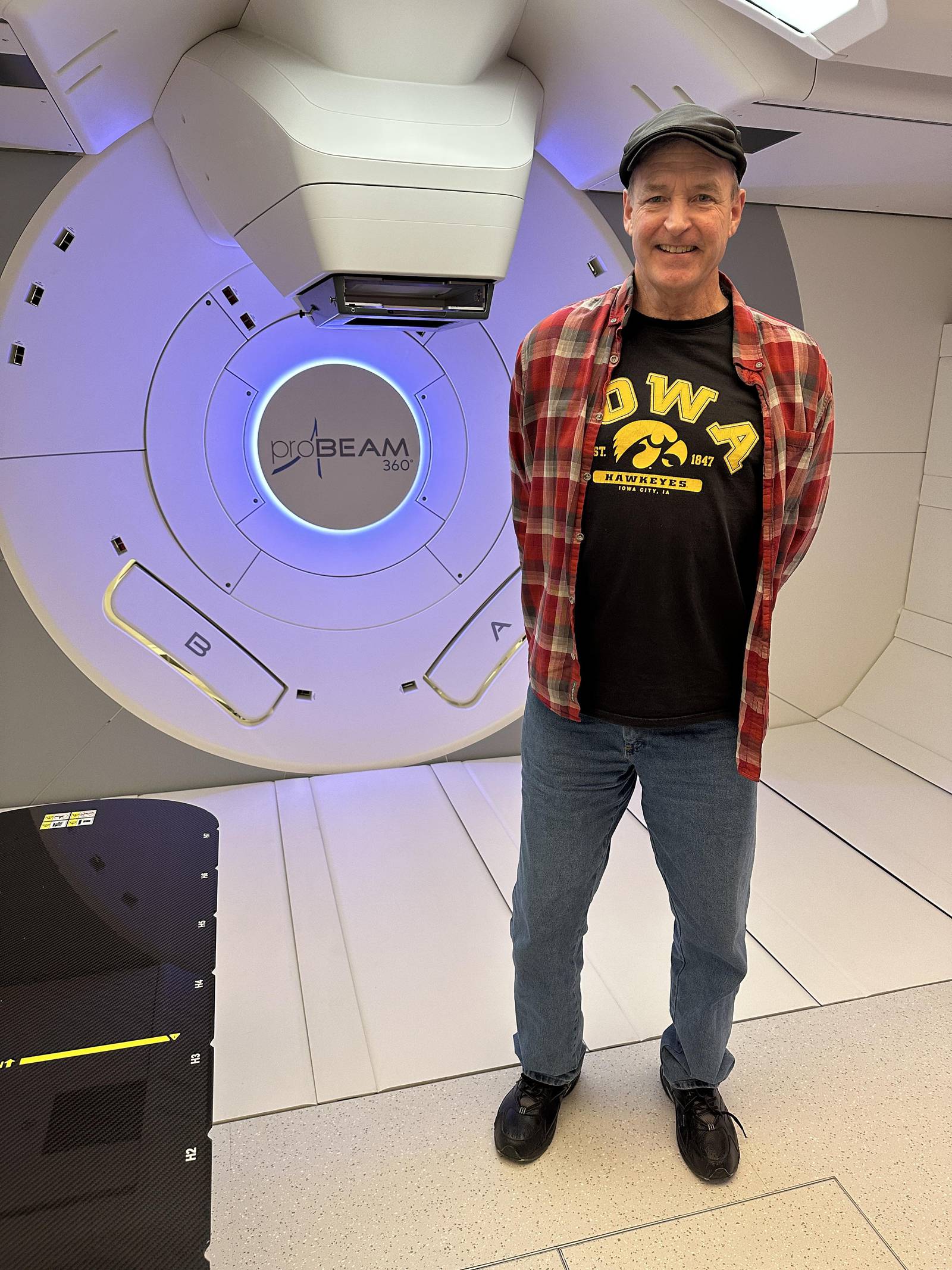 Princeton man is the 1st to use OSF’s new proton beam therapy in Peoria ...