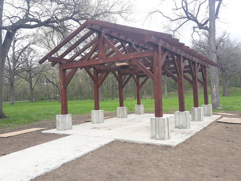 Photos: Streator High School students make progress on Marilla Park ...