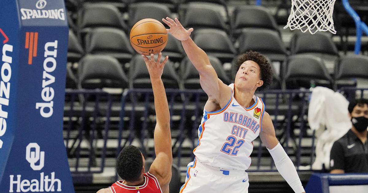 Dixon native Isaiah Roby starts for Thunder in win over the Bulls ...