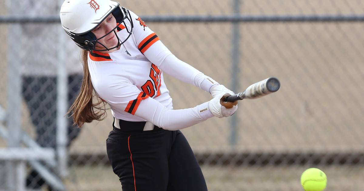 Softball: DeKalb takes early lead, falls to Auburn in opener – Shaw Local