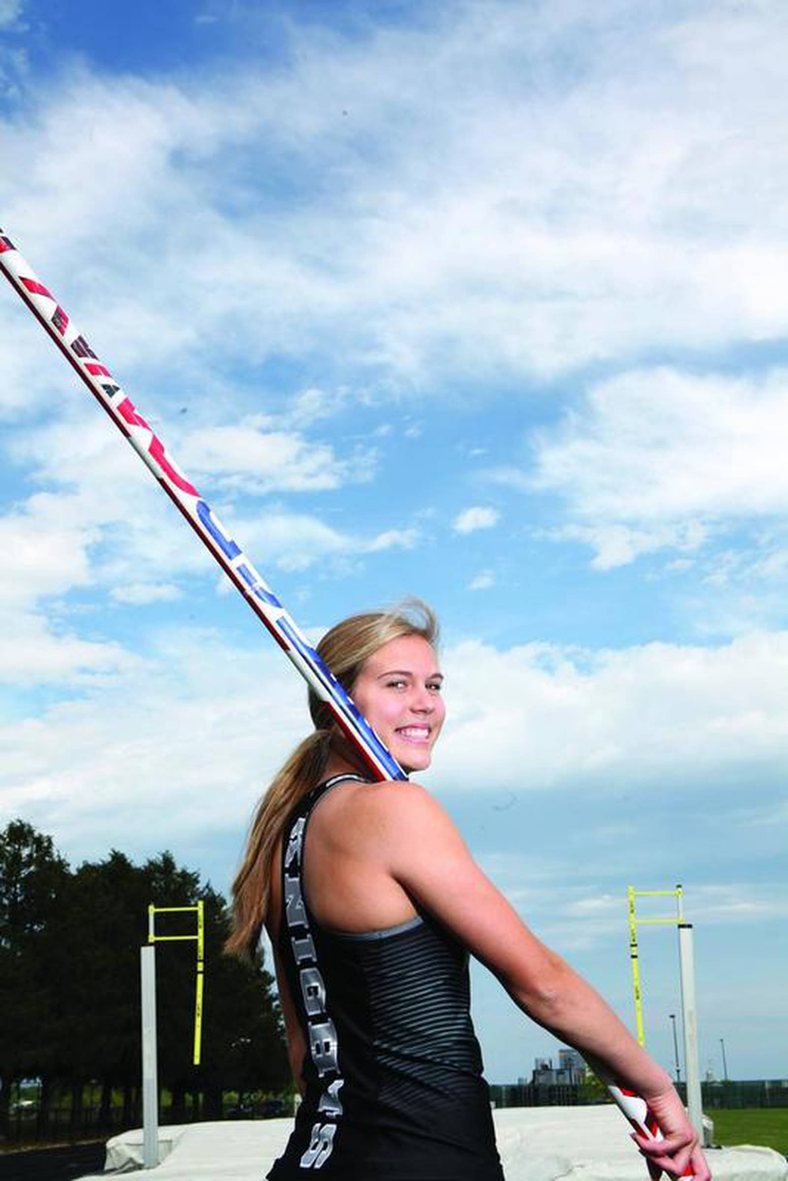High school girls track and field: Kaneland pole vaulter Cierra Kuipers ...