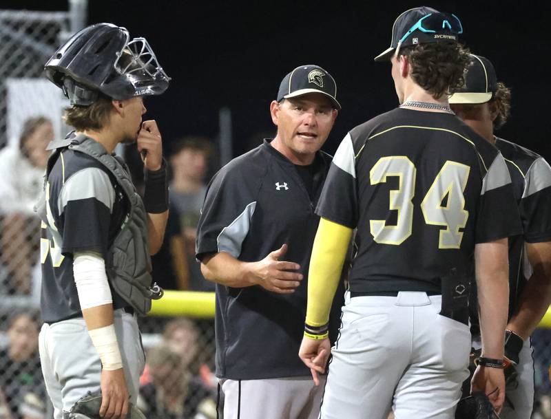 Photos: Sycamore baseball hosts Burlington Central in Class 3A ...